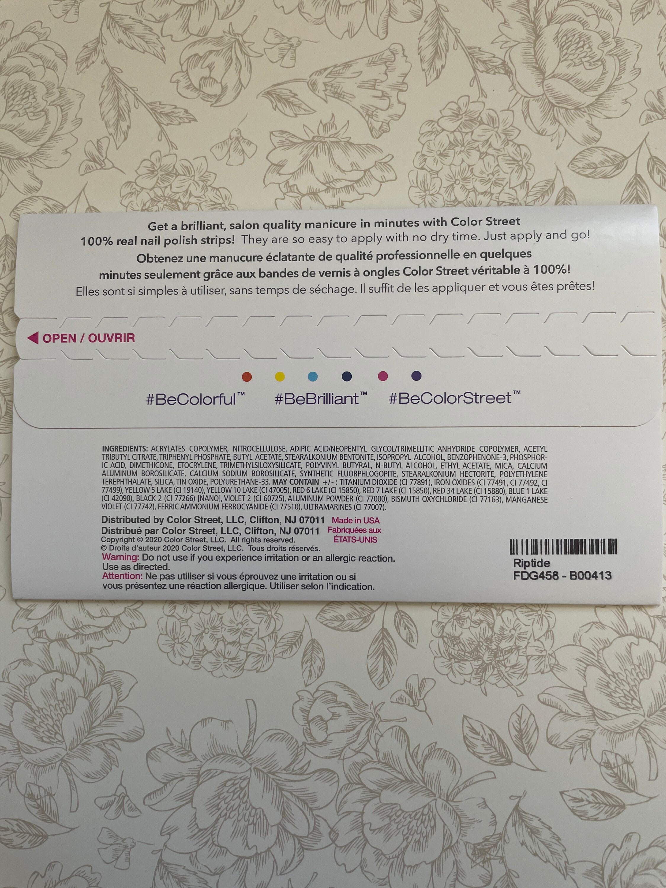 Riptide Color Street - Etsy