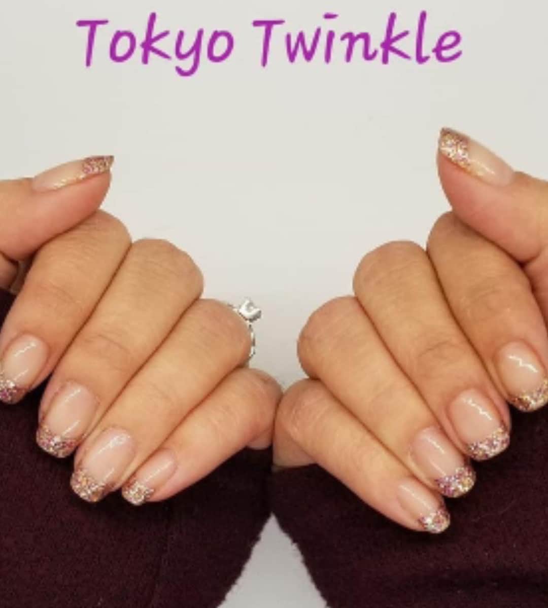 Tokyo Twinkle French Tip Color Street - Etsy