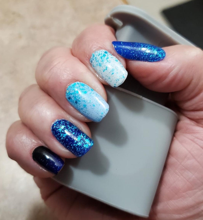 Blue Holiday Color Street Overlay - Etsy