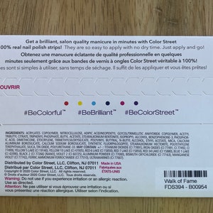 NEW 2024 Walk of Fame Color Street - Etsy