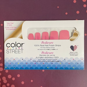 Strawberry Sunrise Color Street - Etsy
