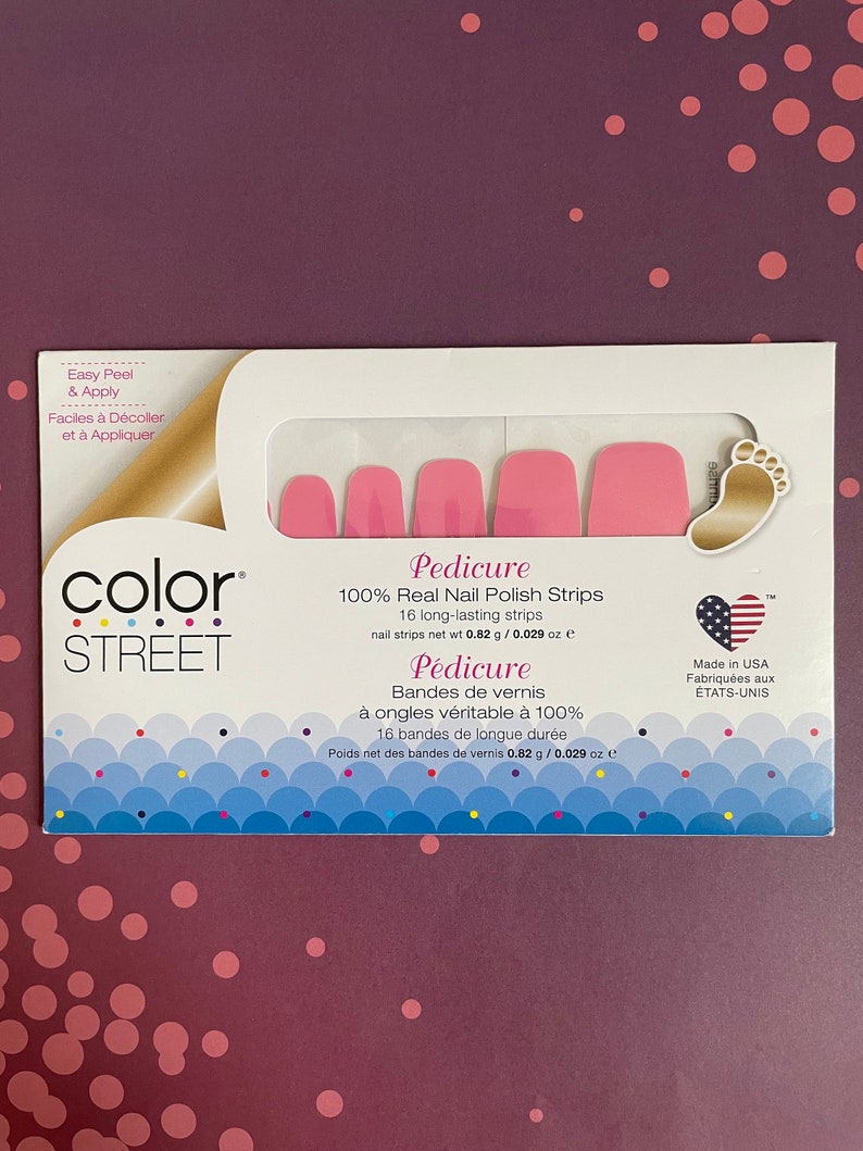 Strawberry Sunrise Color Street - Etsy