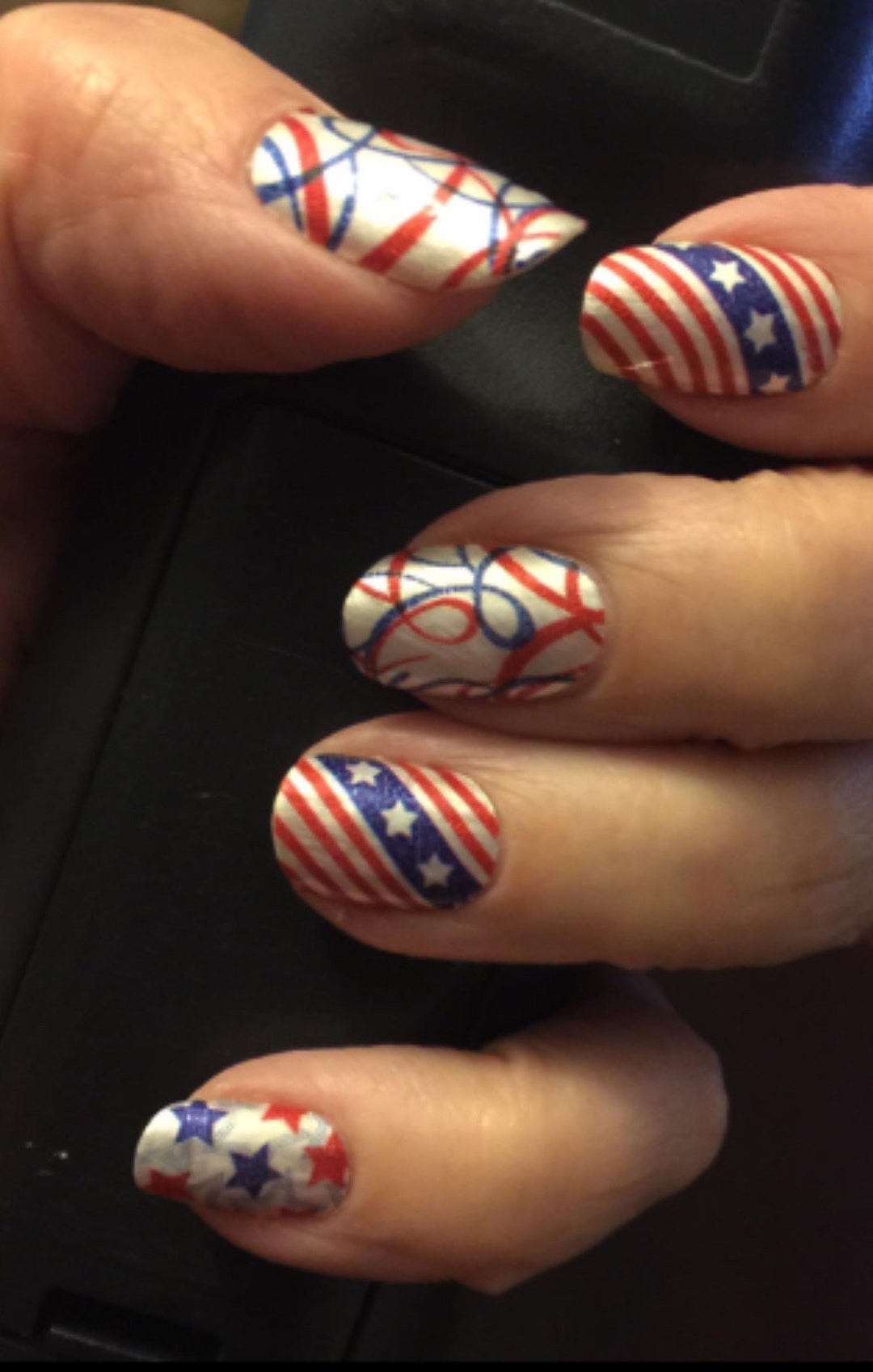 Miss Stars & Stripes HTF Color Street - Etsy