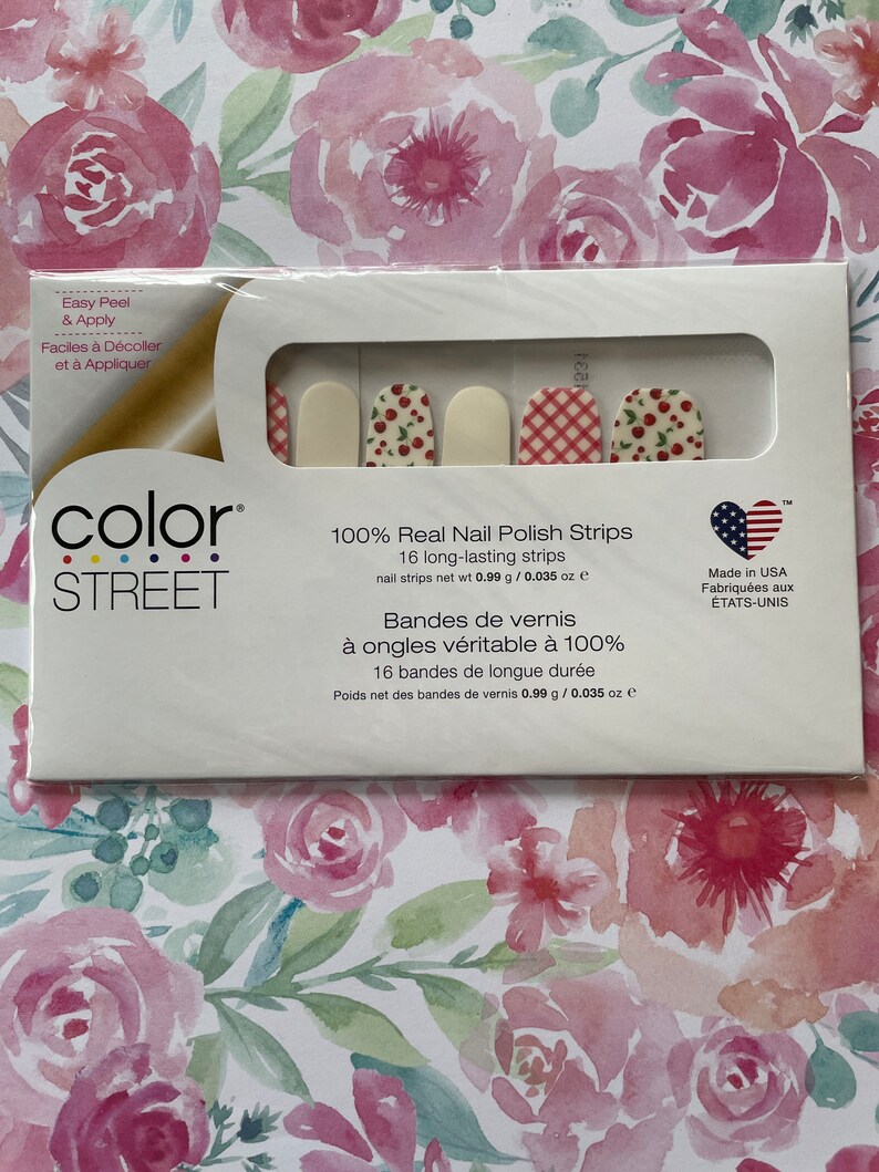 Cherry Picked Color Street - Etsy