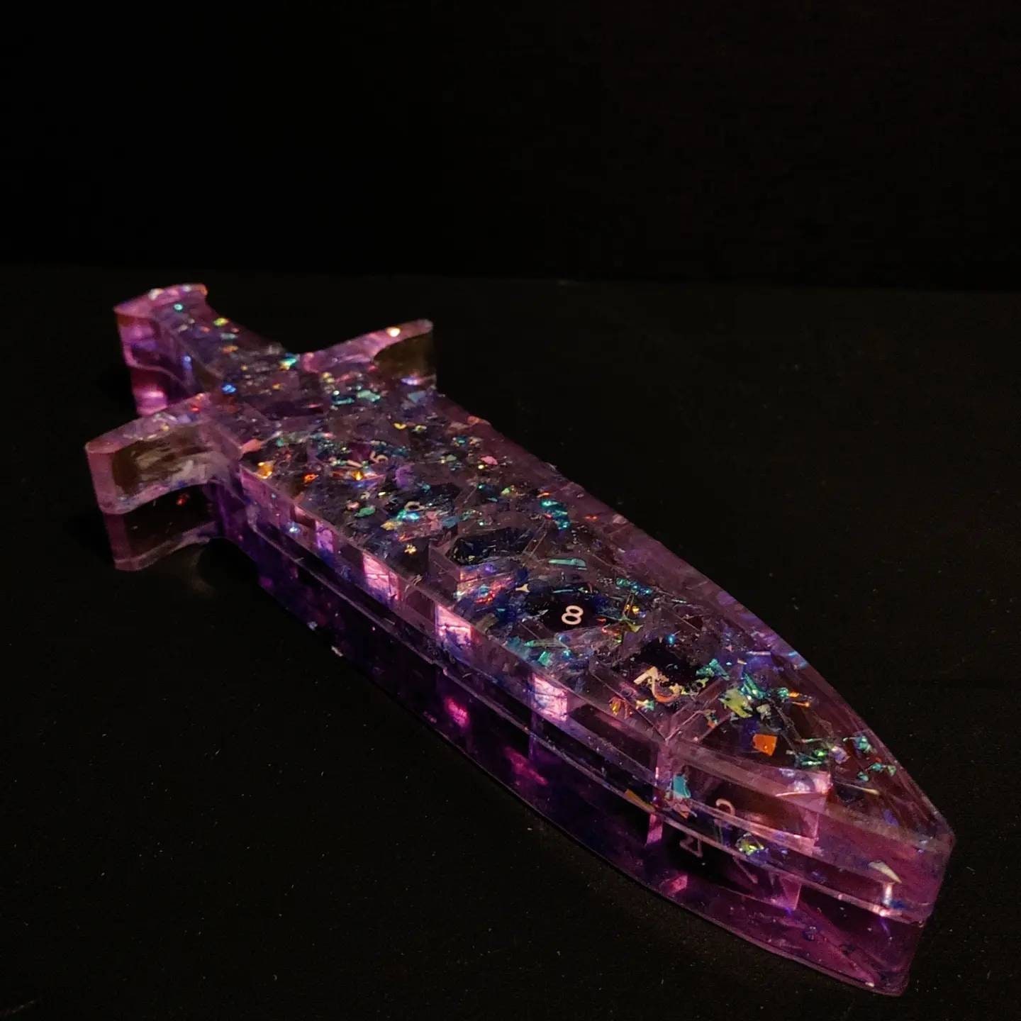 Made to Order Epoxy Resin Dagger Dice Holder/tray *dice Not Included ...