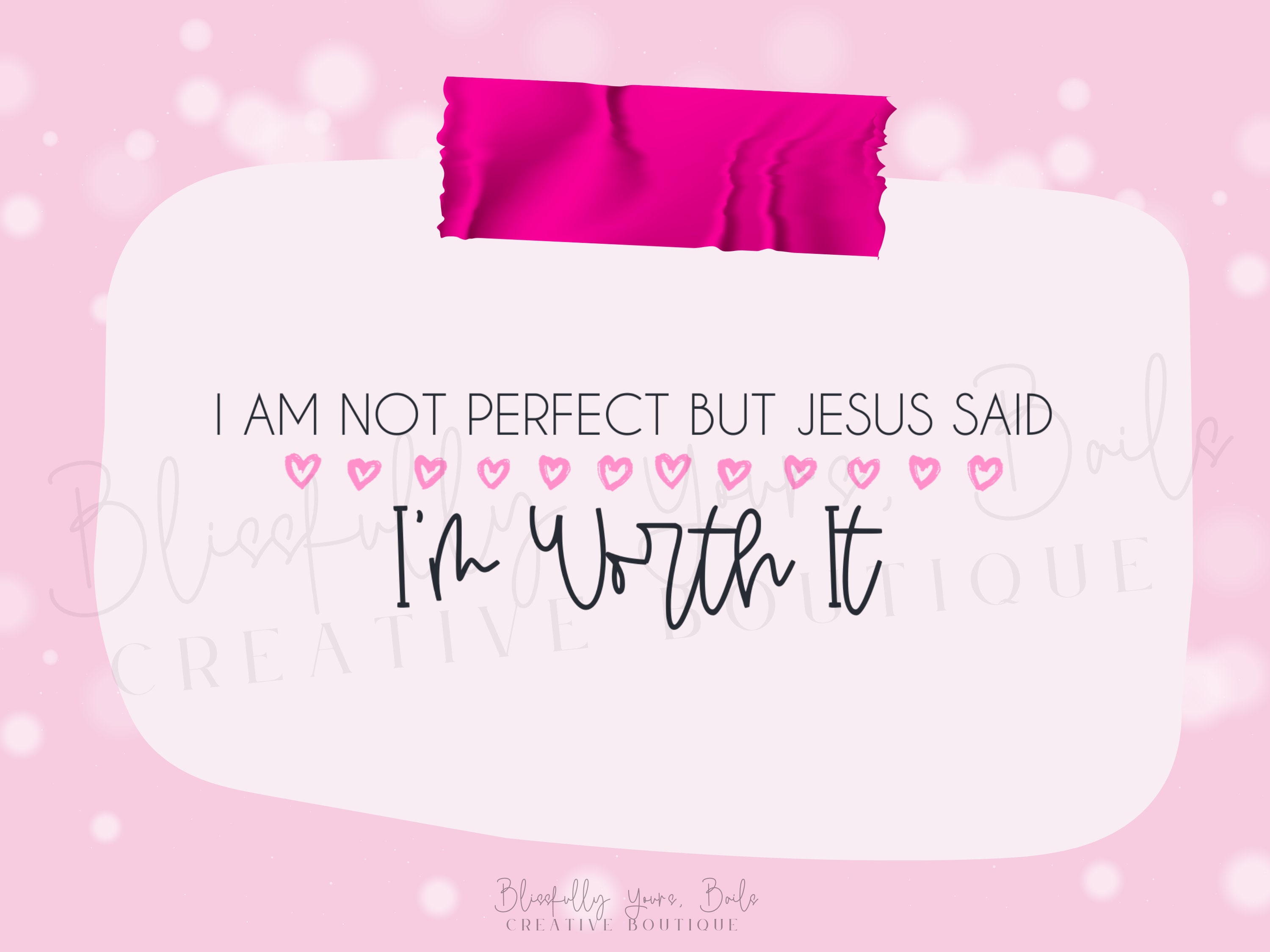 Christian Wallpaper, Faith Wallpaper, Pink Background, Jesus Said ...