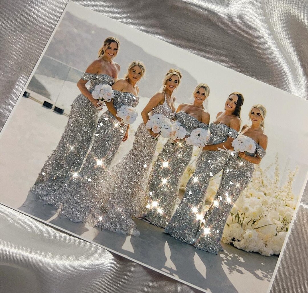 Diamond Dust Print Personalised Photo | Glitter Photo - Personal Photo ...