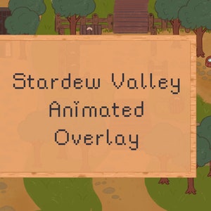 Fully Customizable Animated Stardew Valley Farmer Streamer Overlay ...