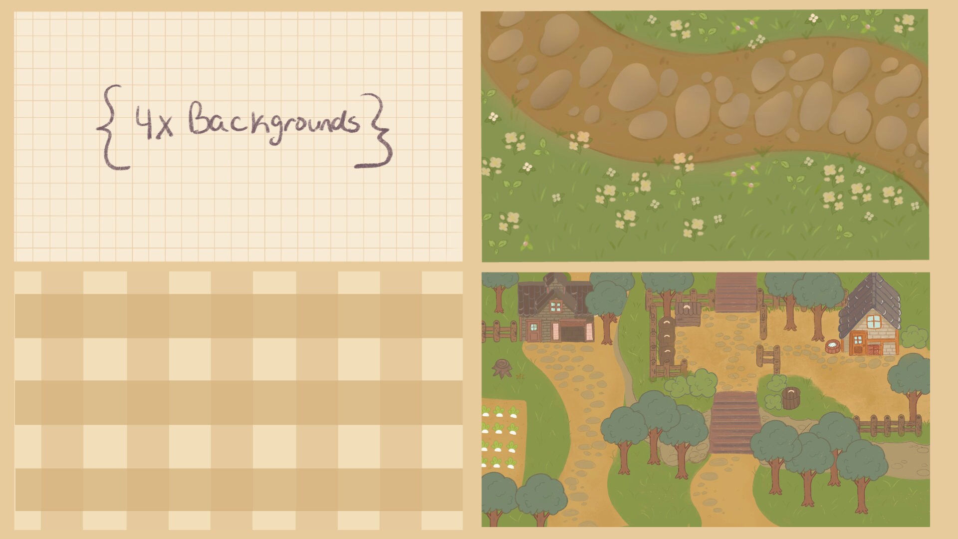 Fully Customizable Animated Stardew Valley Farmer Streamer Overlay ...