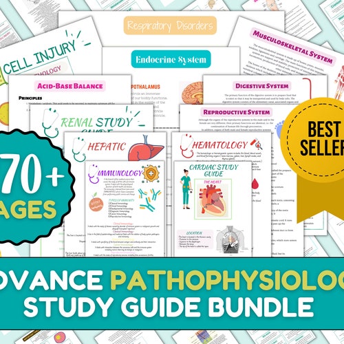 Nursing School Pathophysiology Study Guide - Etsy