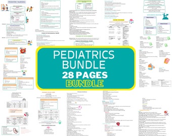 Ati Pediatrics Study Guide - Etsy