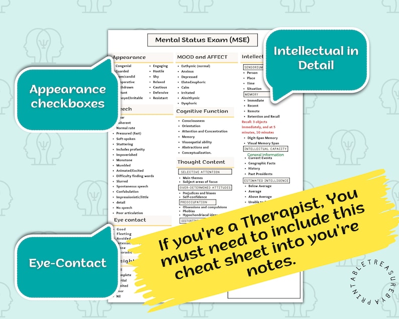 Mental Status Exam MSE Cheat Sheet Mental Health Form Etsy Ireland mental-status-exam-mse-cheat-sheet-mental-health-form-etsy-ireland
