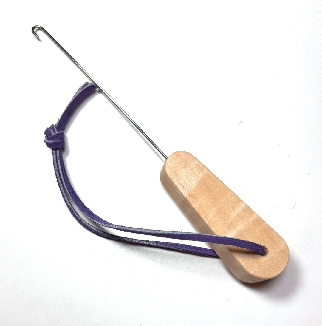 Orifice Hook (curly Maple) for Spinning Wheel - Etsy