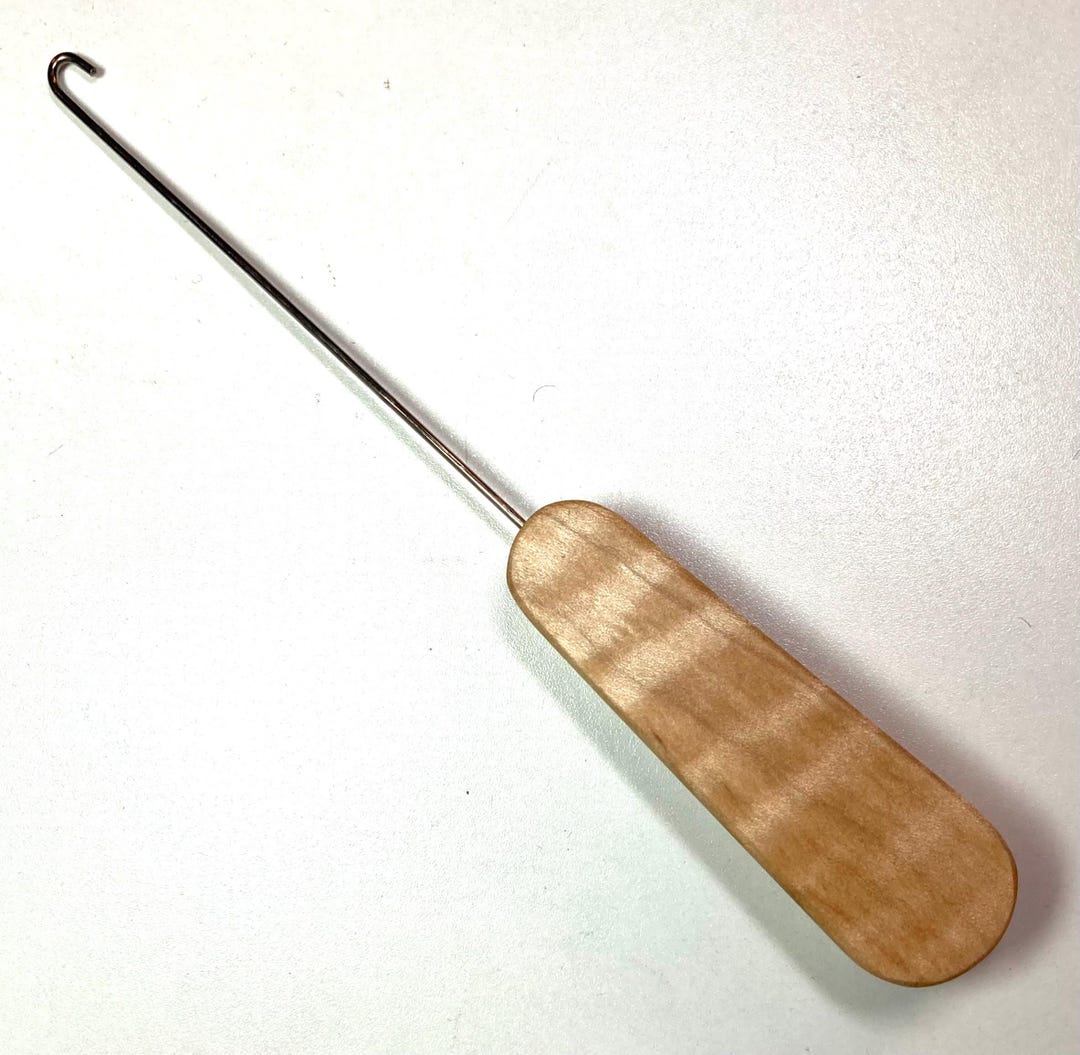 Orifice Hook (curly Maple) for Spinning Wheel - Etsy