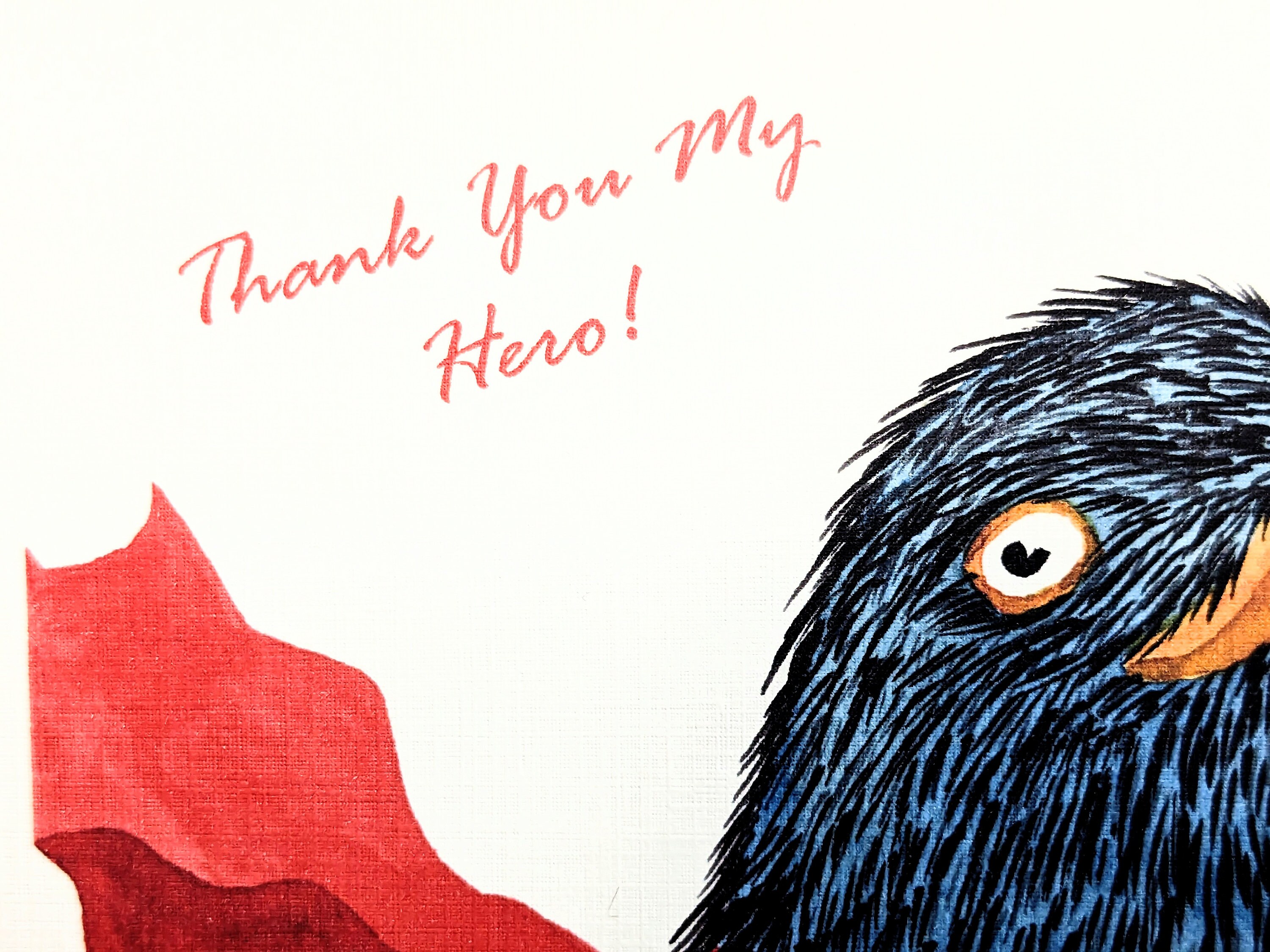 Thank You My Hero ! - Etsy
