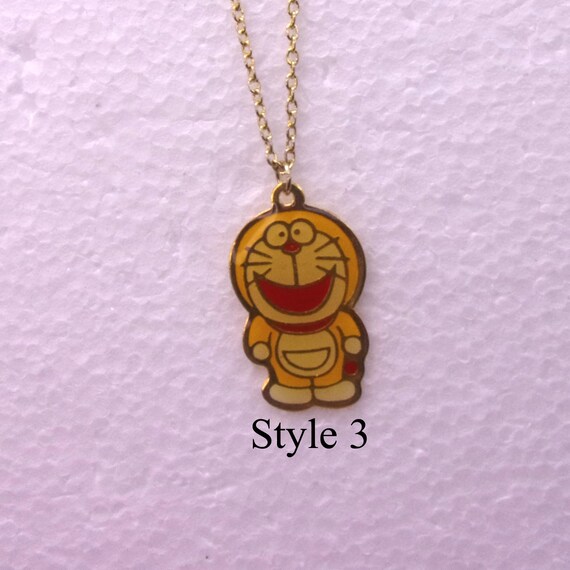 Doraemon Yellow Cat Original 1970s,Early Doraemon Ena… - Gem