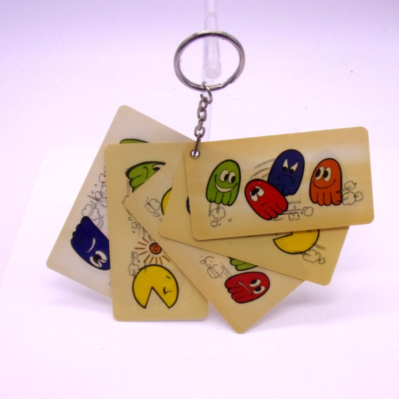 Pacman Keychain - Etsy
