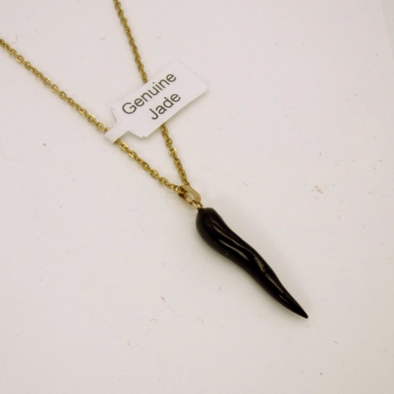 Jade Horn Pendants - Etsy