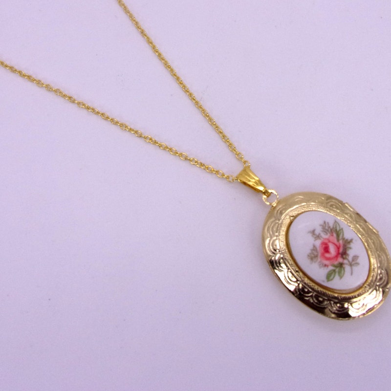 Stone Locket - Etsy