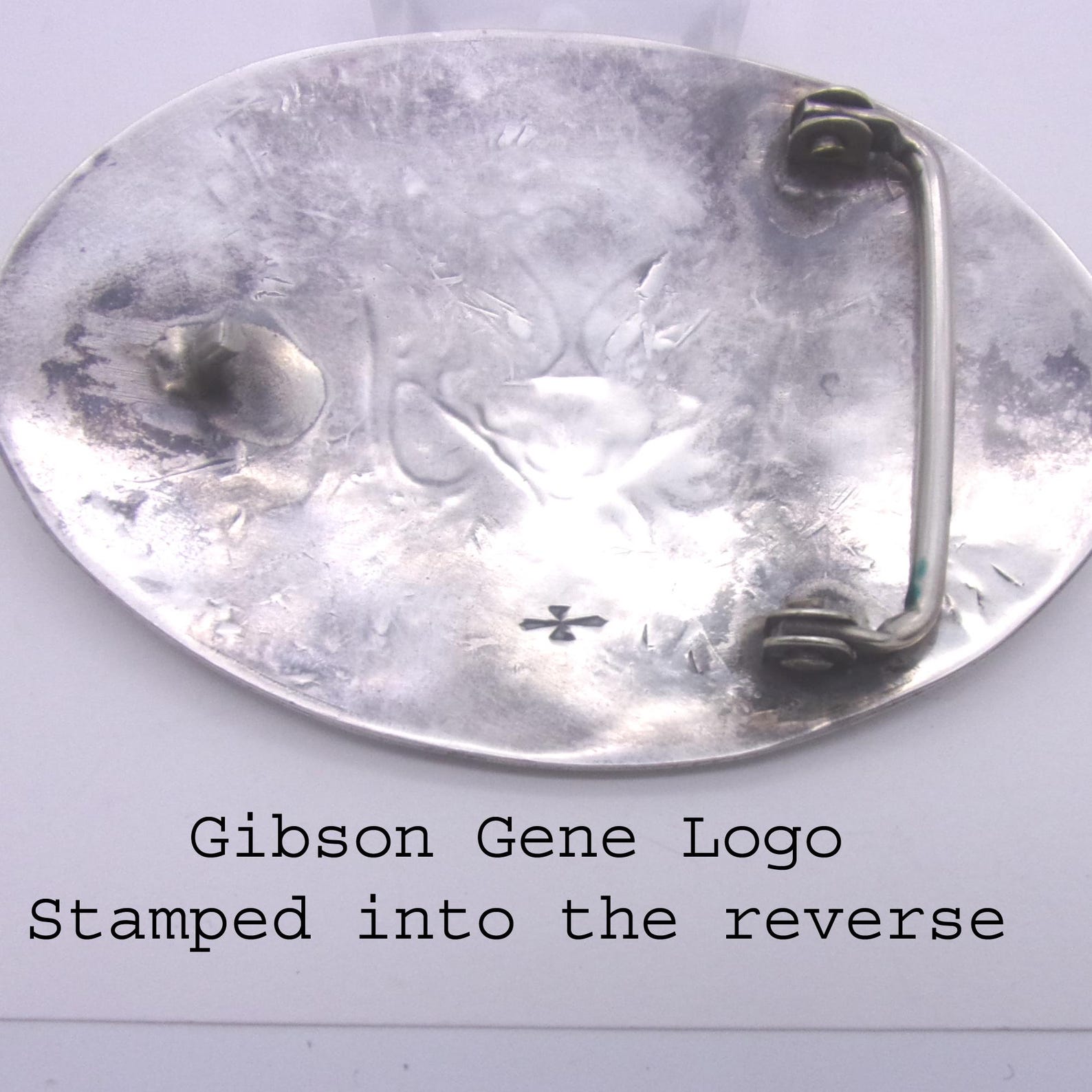 Native American Buckle by Gibson Gene Navajo Master Silversmith ...