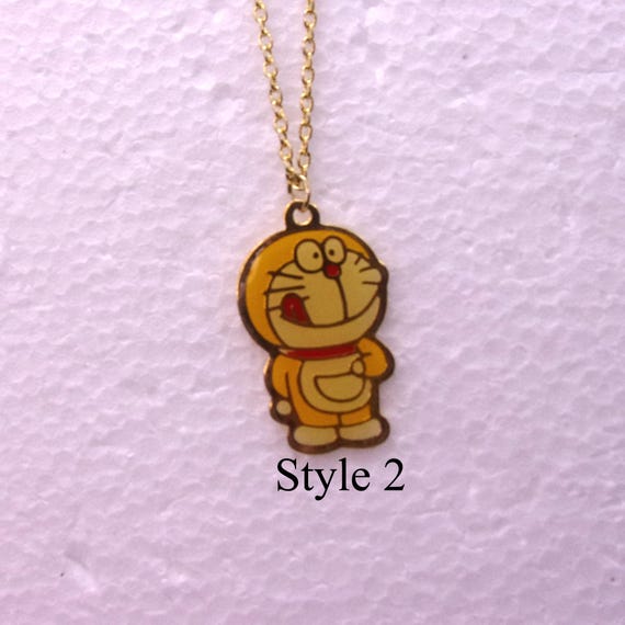 Doraemon Yellow Cat Original 1970s,Early Doraemon Ena… - Gem