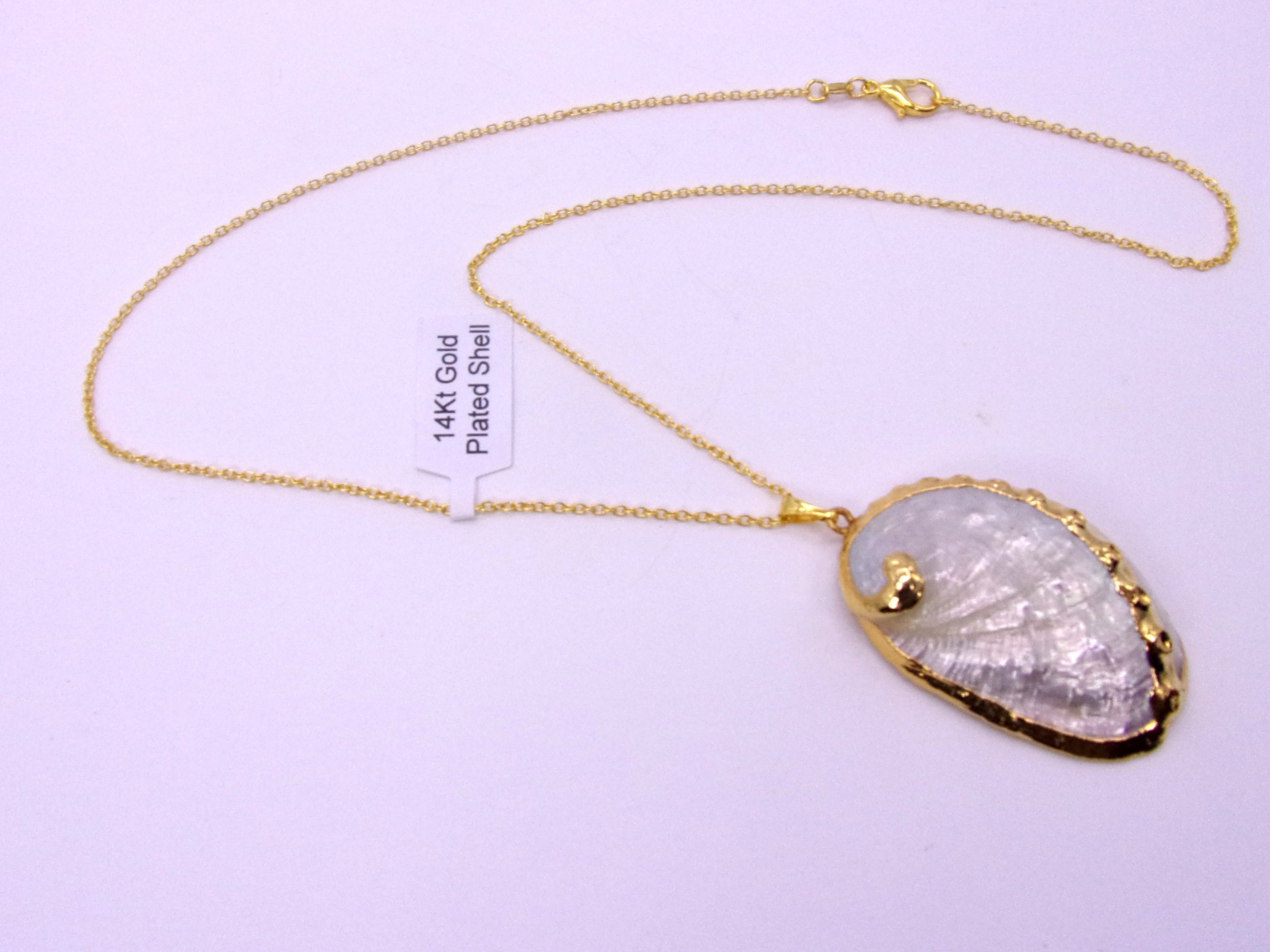 Gold Plated Sea Shell,14kt Gold Plated Sea Shell,1970s New Old Stock ...