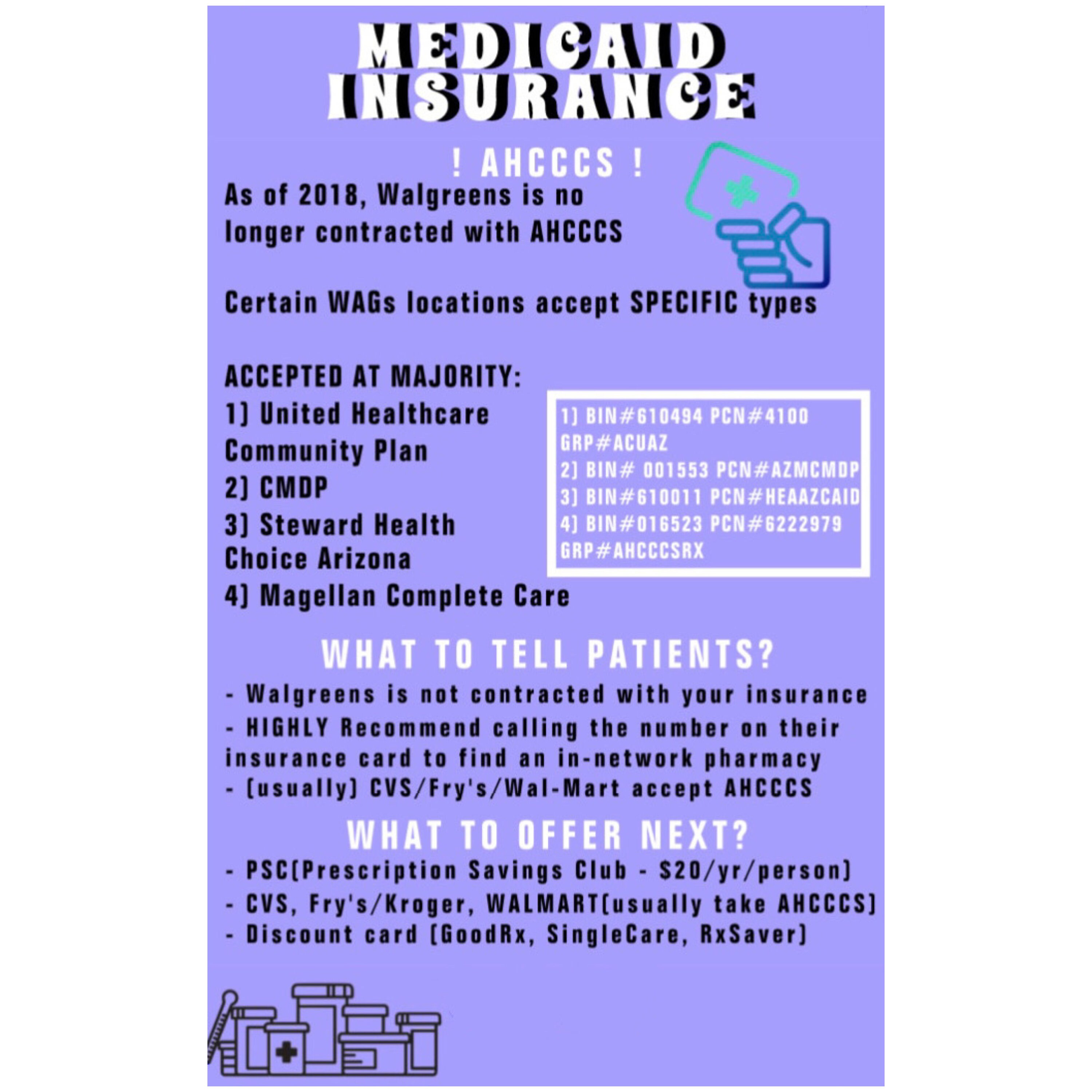 Pharmacy Technician Reference Card Insurance Codes - Etsy