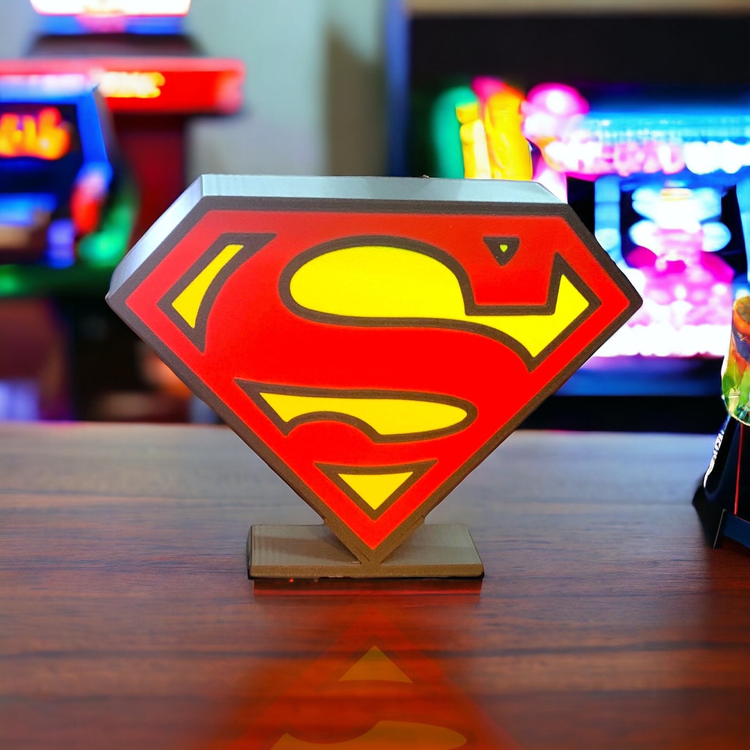 Fly High Super Hero LED Light Box Heroic Home Decor - Etsy