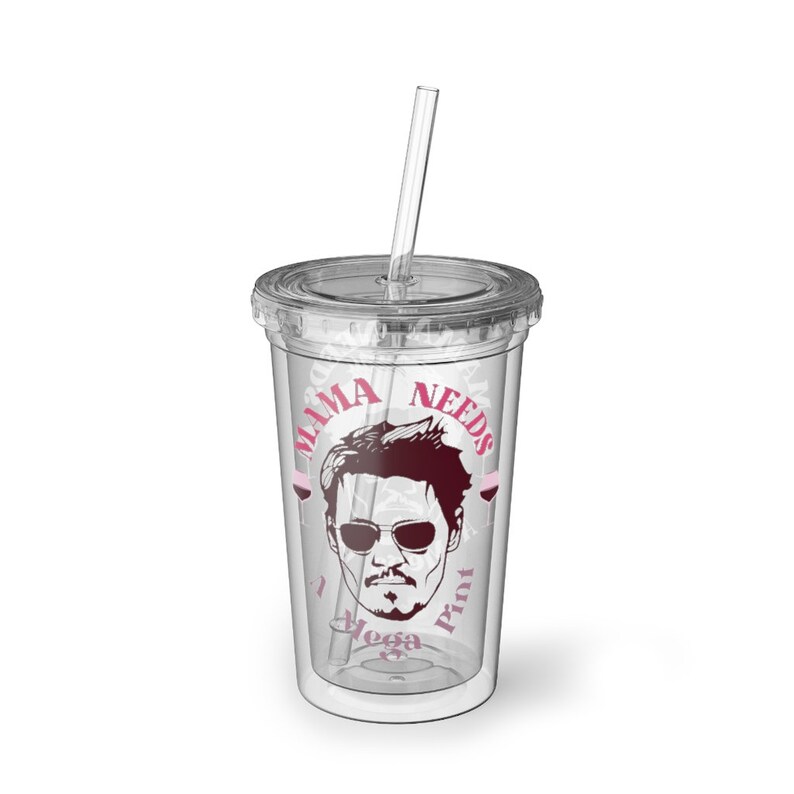 A Mega Pint Johnny Depp Mega Pint Cupjustice for | Etsy