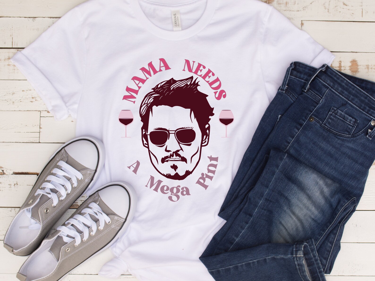 A Mega Pint | Johnny Depp Shirt | Funny Johnny Depp Shirt | Justice for ...