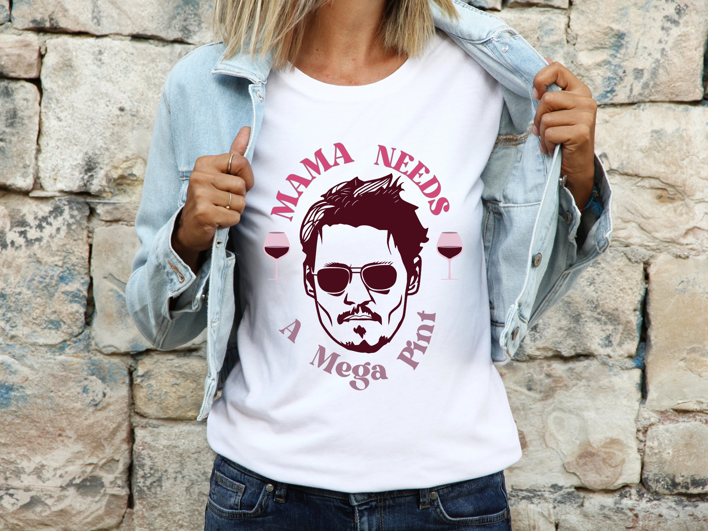 A Mega Pint | Johnny Depp Shirt | Funny Johnny Depp Shirt | Justice for ...