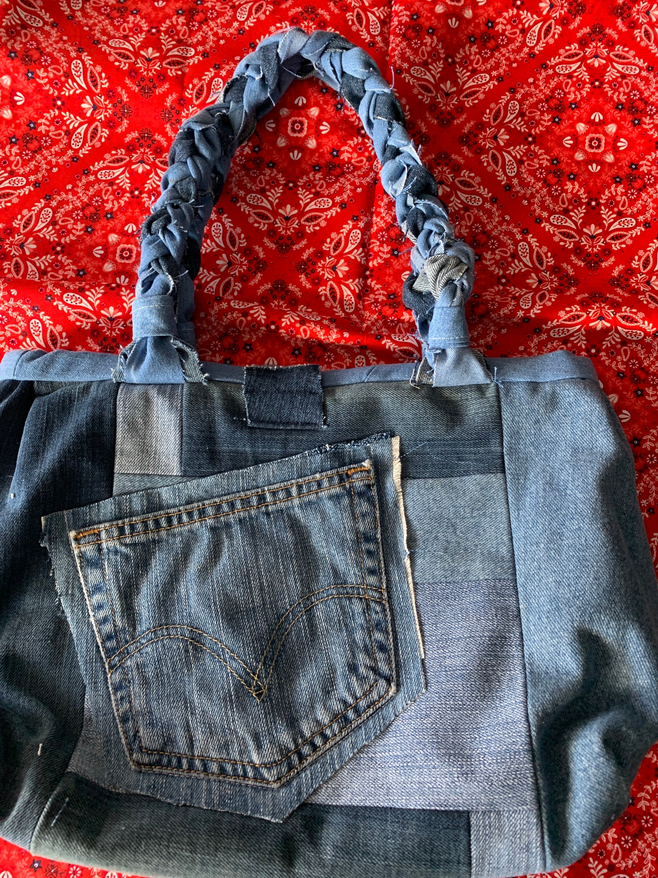 Denim Bag - Etsy
