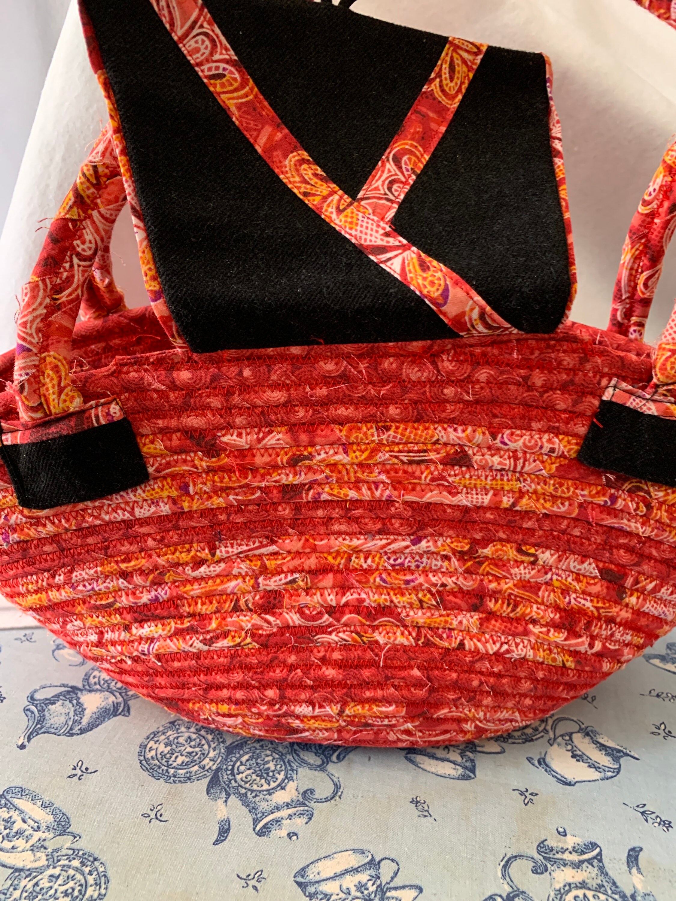 Red Rope Bag - Etsy