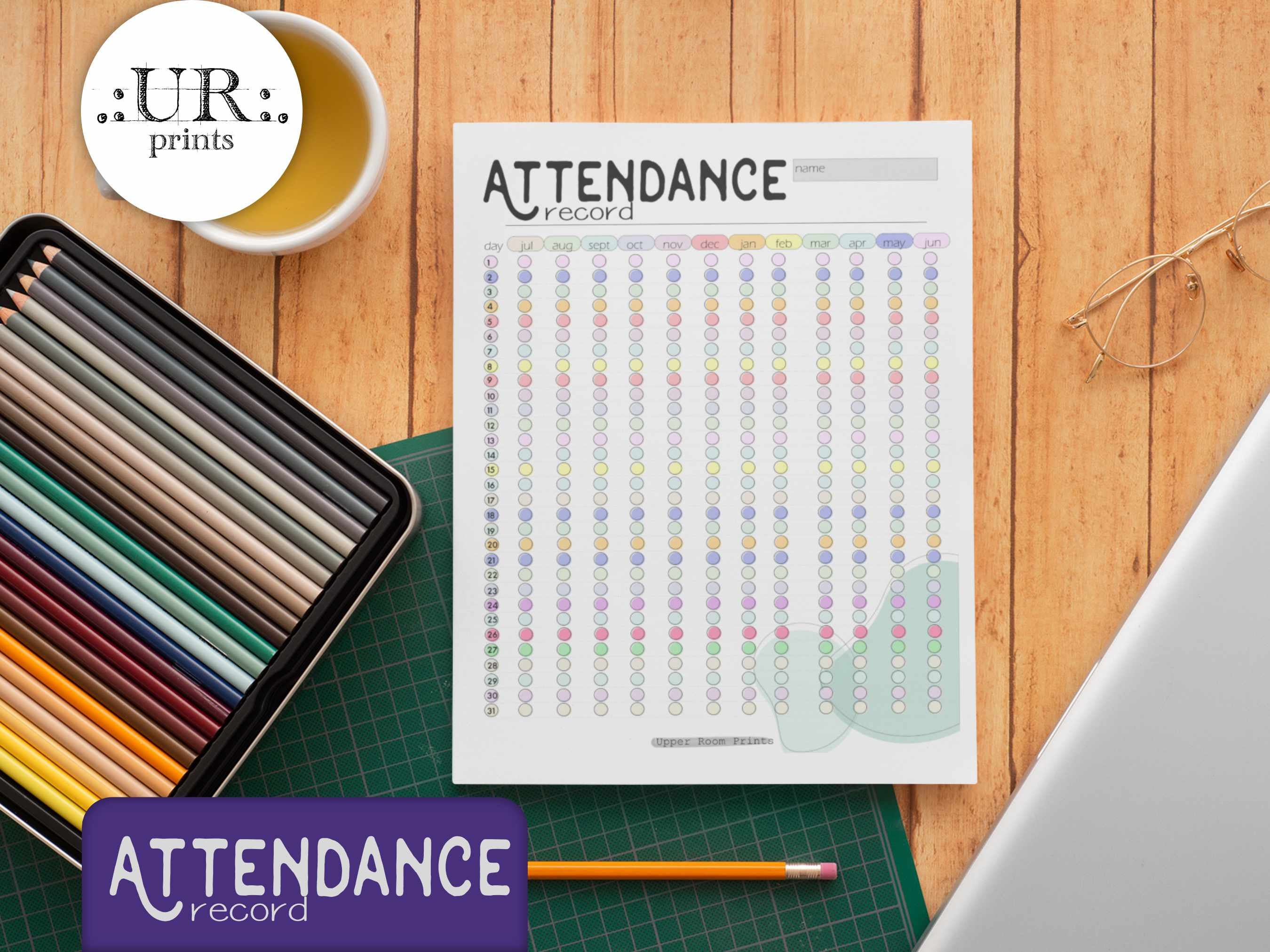 Undated Printable Homeschool Planner, Printable Planner, Lesson Planner ...