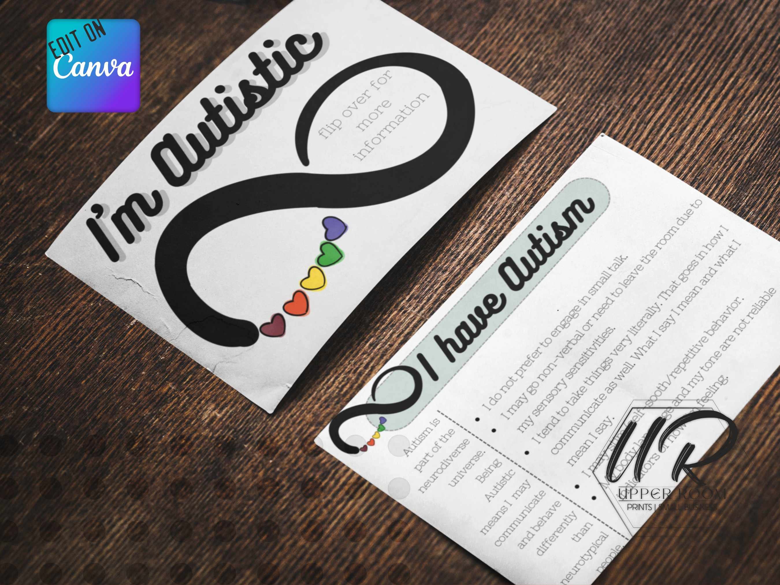 Disability Business Card Ideas