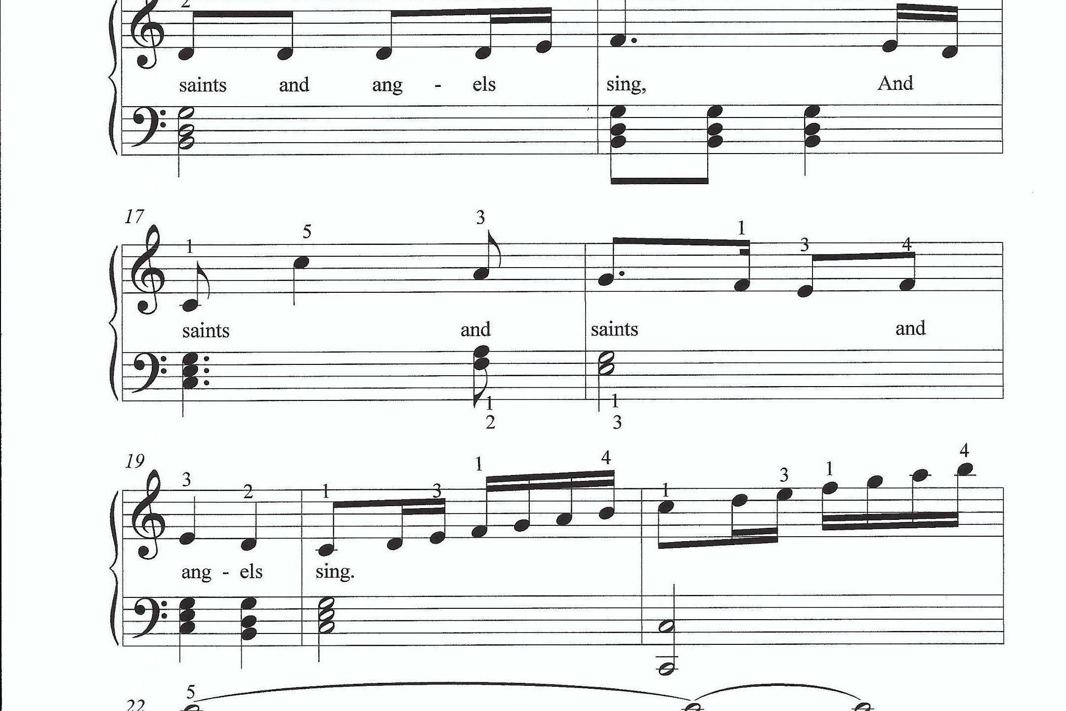 Joy to the World Easy Piano, Beginner Christmas Piano, Joy to the World ...