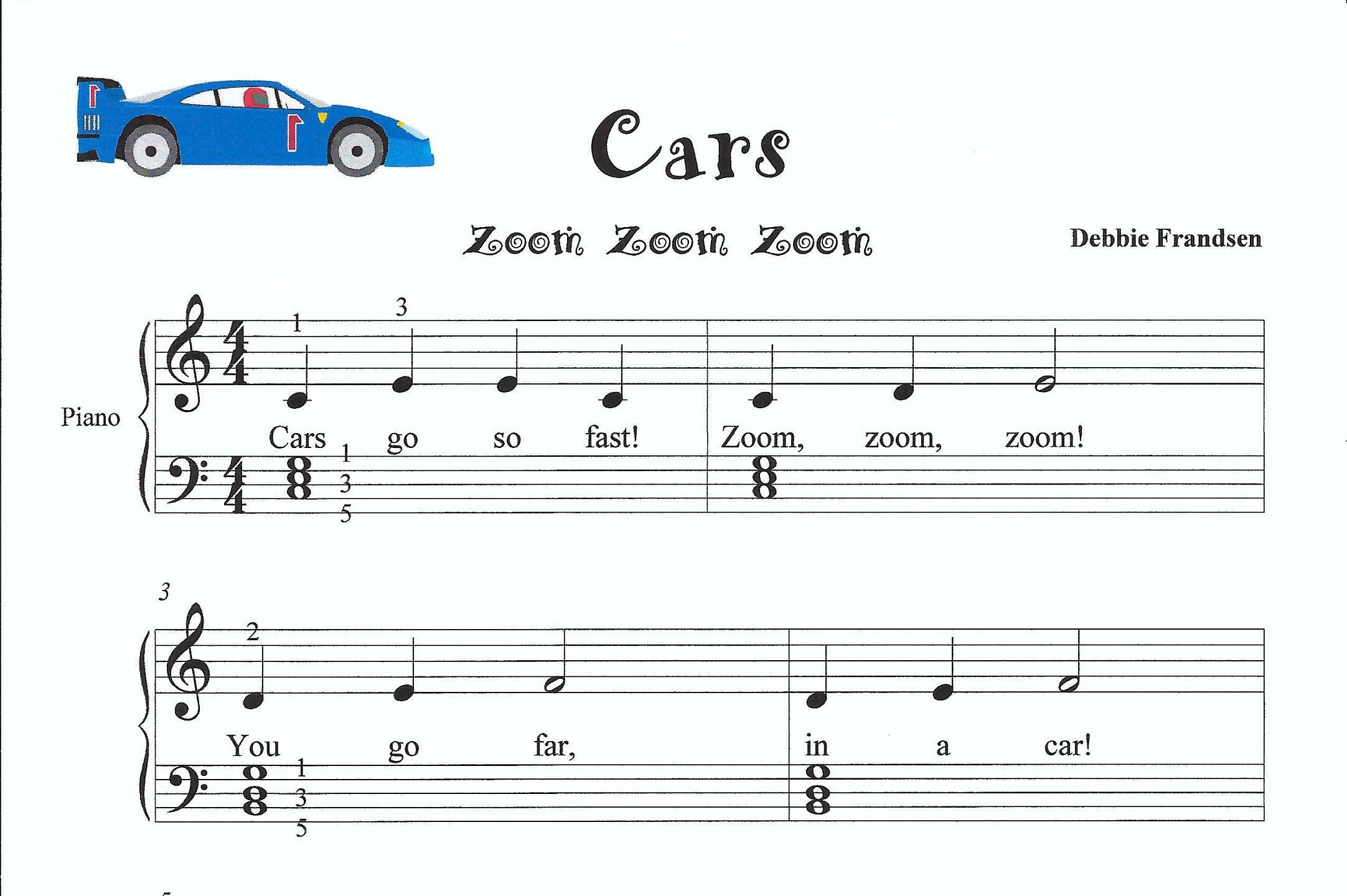 Easy Piano, Easy Chords, Fun Piano, Easy Piano Sheet Music, Let's Play ...