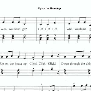 O Christmas Tree Piano Sheet Music, Beginner Piano Sheet Music, Easy ...