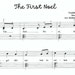 The First Noel Piano Sheet Music, Christmas Piano Sheet Music, Easy ...