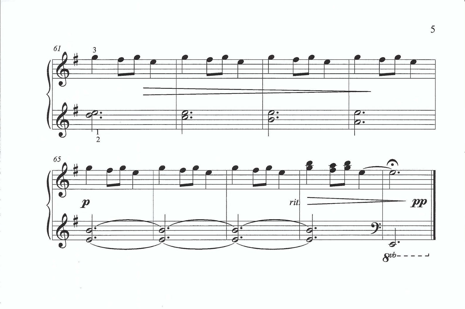 Carol of the Bells Intermediate Piano Sheet Music – Christmas Piano ...