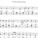 Frosty the Snowman Piano Sheet Music, Fun, Easy, Let's Play Music, Easy ...