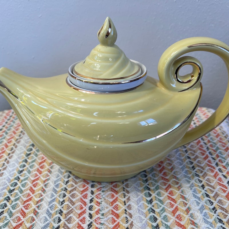 Yellow Teapot - Etsy