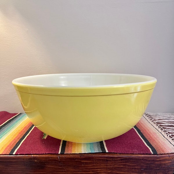 Yellow Mixing Bowl - Etsy