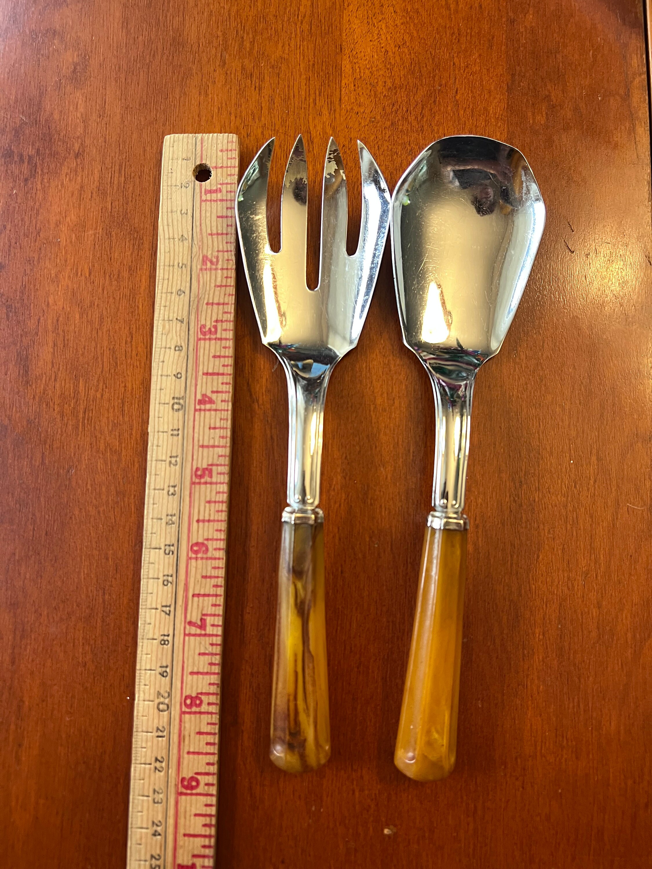 Vintage Bakelite Kitchen Tools (collection)- Salad, Cake, Pie Servers ...