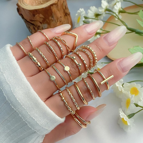 Midi Ring Set - Etsy