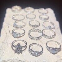 Silver Rings - Etsy