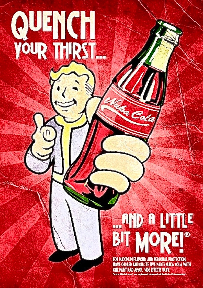 Fallout , Metal Sign/photo A5 - Etsy