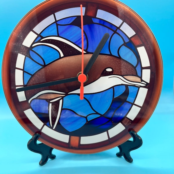 Dolphin Clock - Etsy