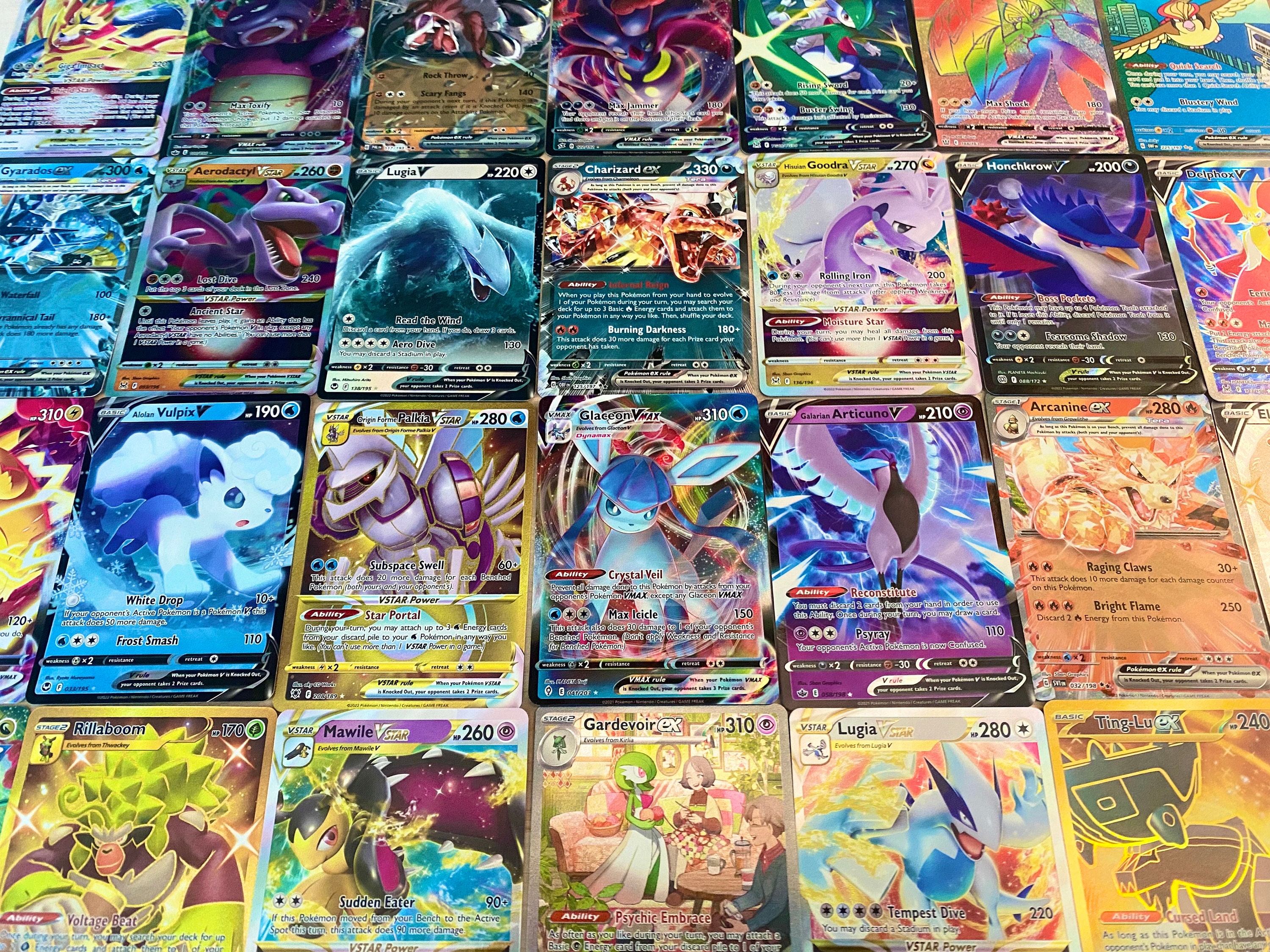 Pokémon 50 Card Lot VSTAR OR VMAX Holos Guaranteed - Etsy