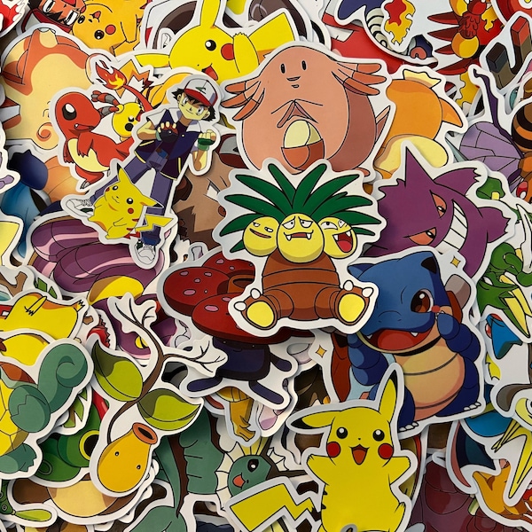 Pokémons Sticker - Etsy